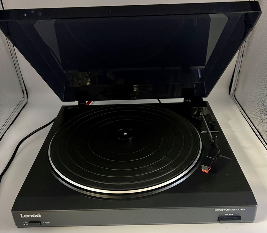 Vintage Plattenspieler Schallplatten Lenco L3806 (Gebraucht) in ...