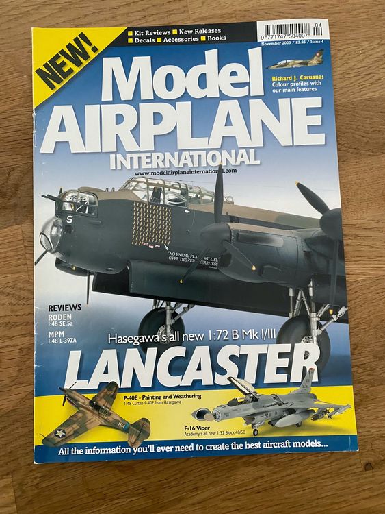 MAG ENG MODEL AIRPLANE INTERNAT. ISSUE 4 NOVEMBER 2005 | Kaufen auf Ricardo