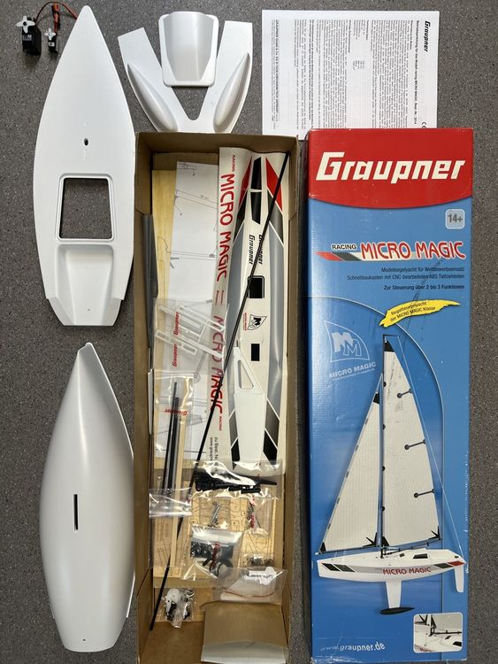 Graupner, Micro Magic, Bausatz, RC Segelschiff | Kaufen auf Ricardo