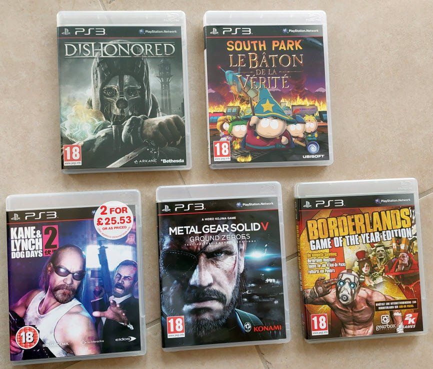 PS3 - Jeux PlayStation 3 - Lot 14 (D'occasion) à Romanel-sur-Lausanne pour CHF 25 – retrait ...