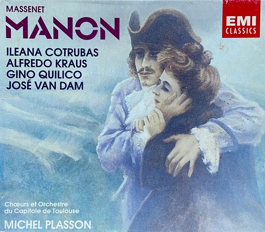 Manon • Massenet • 2 CDs Alfredo Kraus • Michel Plasson (Gebraucht) in ...