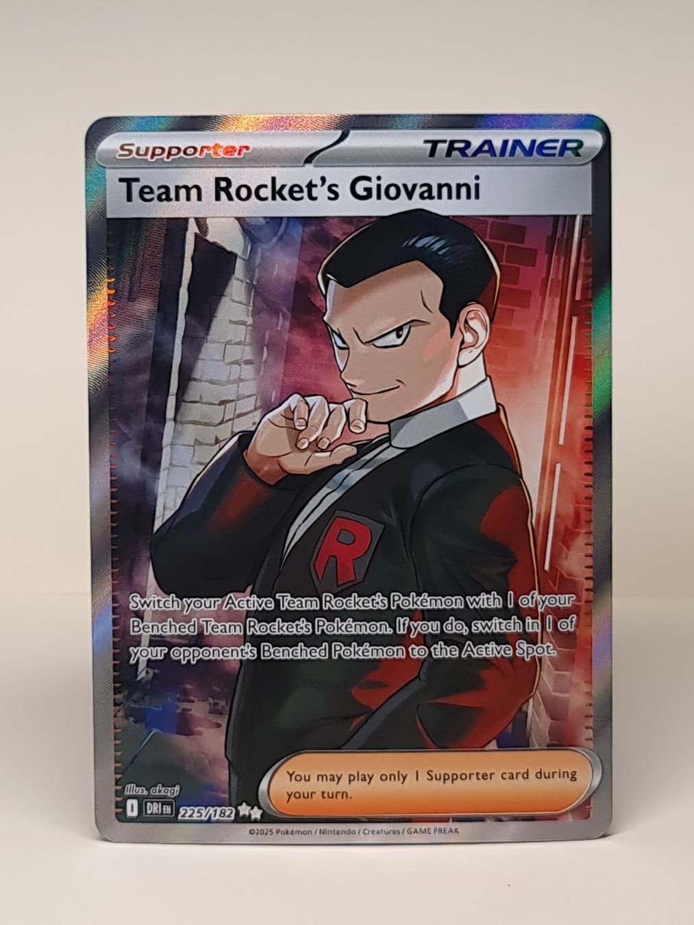 Pokémon Team Rocket's Giovanni (DRI 225) en NM/M (Gebraucht) in Chur für CHF 11 – mit Lieferung ...