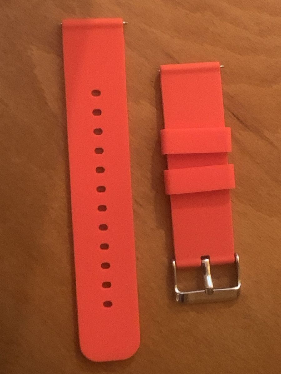 Bracelet de montre rouge interchangeable (Neuf avec emballage d'origine ...