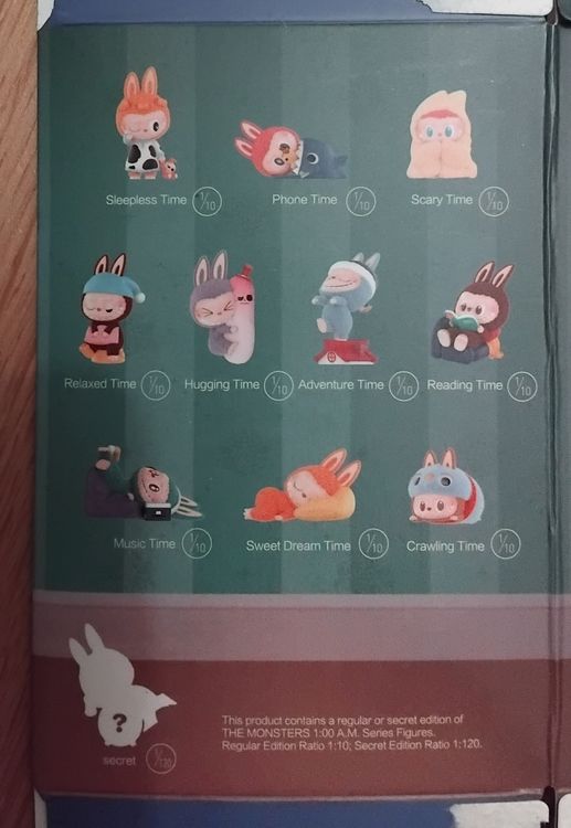Labubu The Monsters 1:00 A.M. - Relaxed Time (Neu (gemäss Beschreibung ...