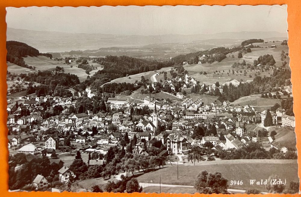 WALD - ZH - vue d'avion 1950 (D'occasion) à Lutry pour CHF 12 – avec ...