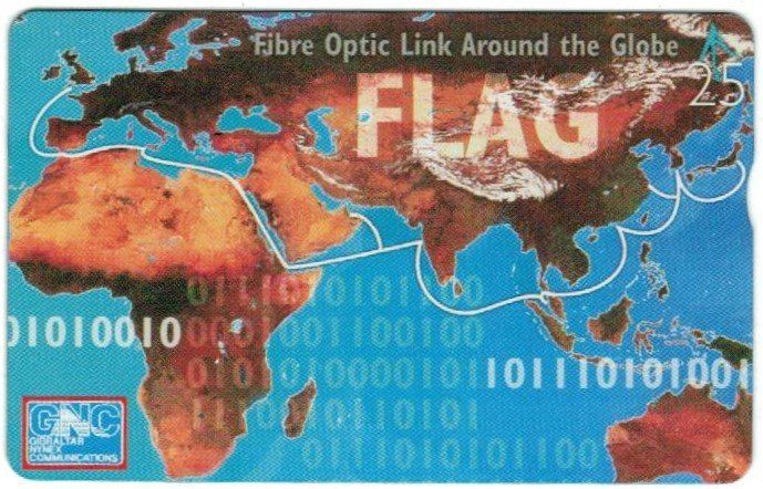 Telefonkarte Gibraltar GIB-63 FLAG Weltkarte (Gebraucht) in Zürich für ...