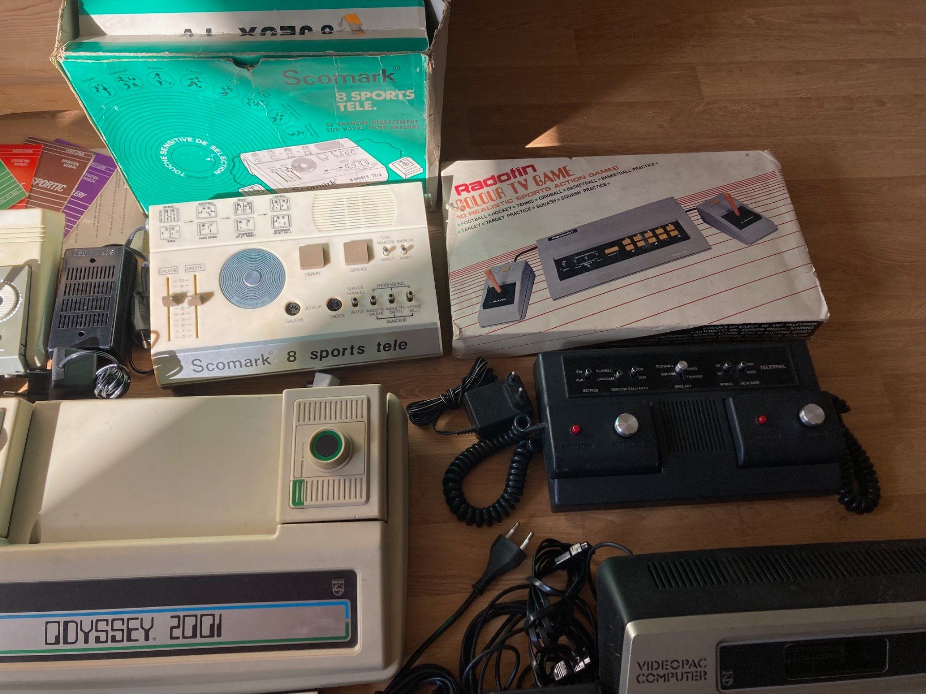 Philips Odyssey + Videopac G7000 uvm. 70er (?) Pong Spiele (Gebraucht ...