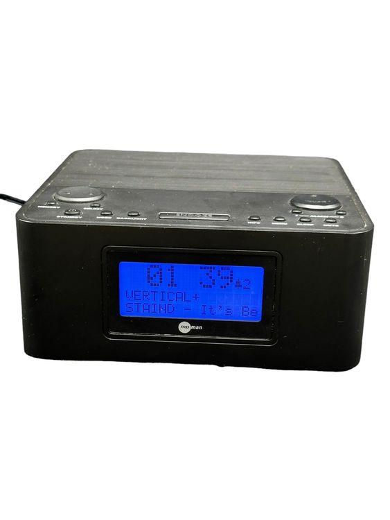 Radio-réveil MPMAN CR100 Noir DAB+/DAB/FM double alarme (Gebraucht) in ...