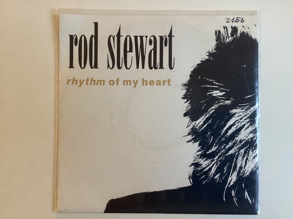 Rod Stewart Single - Rhythm Of My Heart / Moment Of Glory (Gebraucht ...