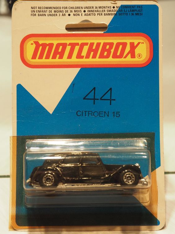 Citroen Traction Avant - neu im Blister - Matchbox (Neu und ...