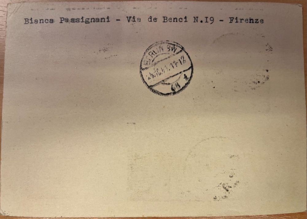 Lettre poste italienne 1941 timbres binôme Hitler Mussolini (D'occasion ...