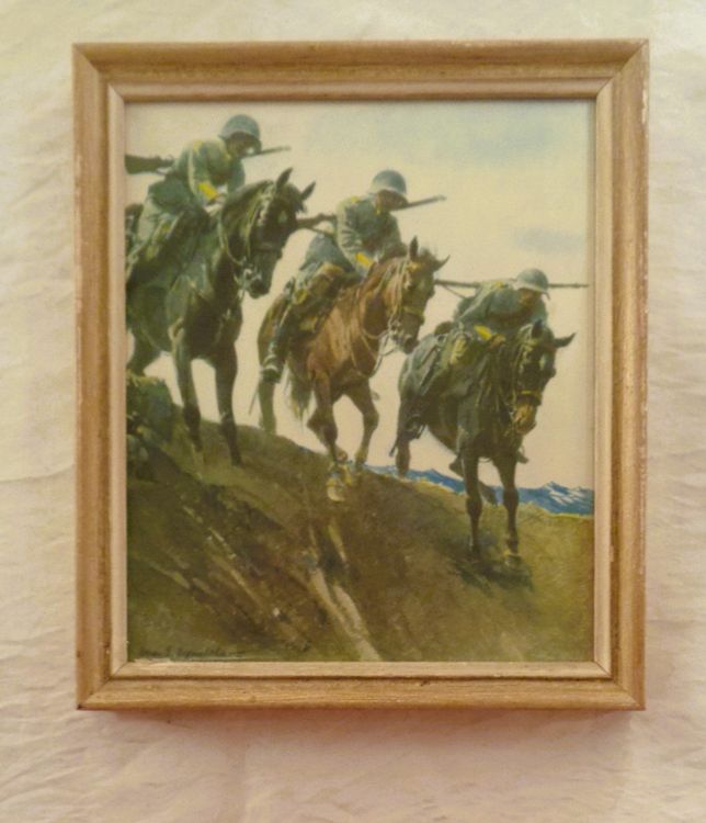 Iwan E. Hugentobler - 2 Bilder Schweizer Armee Kavallerie (Gebraucht) in Bellach für CHF 31 ...