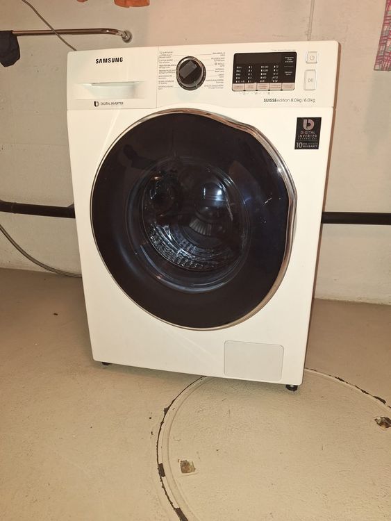 Samsung Waschmaschine Kombigerät WD80J5430AW/WS (Gebraucht) in Baar für ...