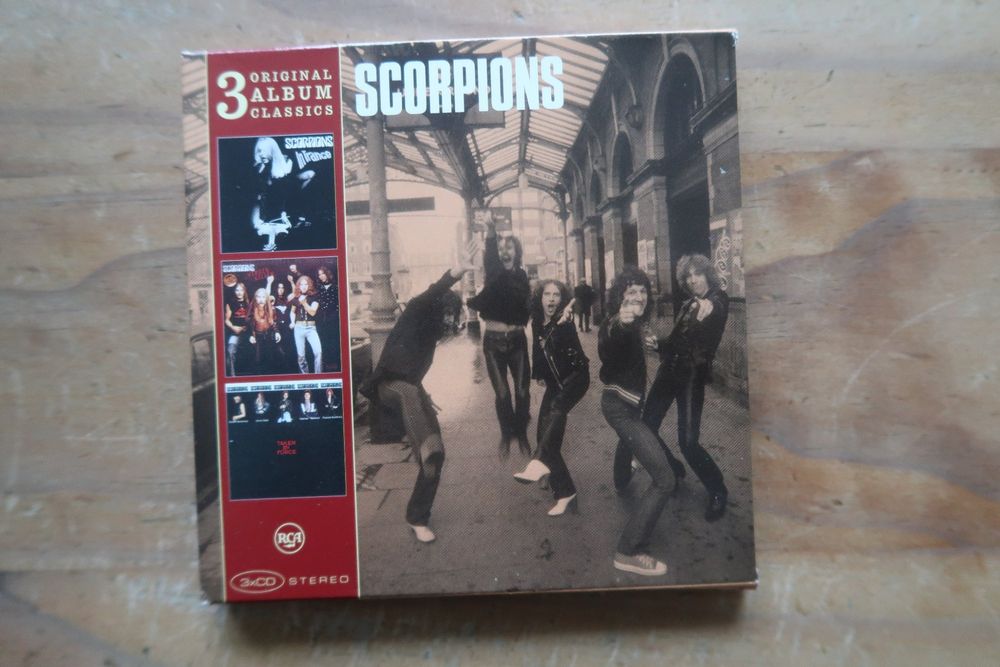 SCORPIONS - 3 ORIGINAL ALBUM CLASSICS - BOX 3x CD (Gebraucht) in Basel ...