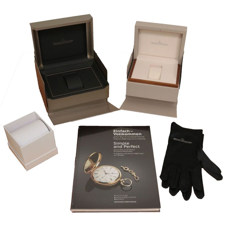 Jaeger-LeCoultre Sammler-Set BOX/BUCH/HANDSCHUHE/TRAVELCASE | Kaufen ...