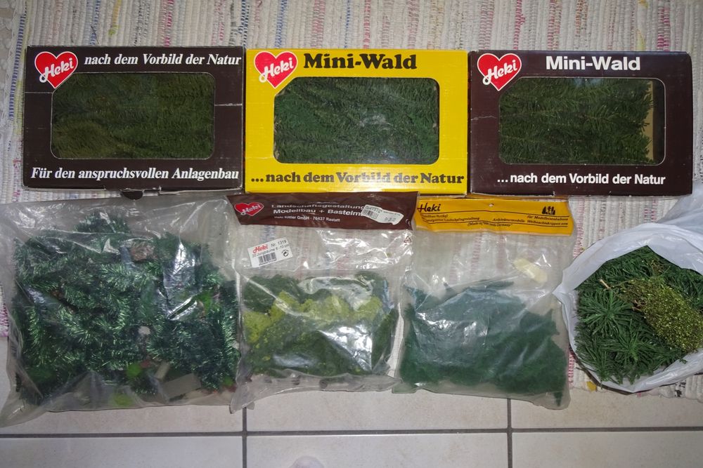 Heki Modellbau-Bäume für H0 (Gebraucht) in Baden für CHF 91 – mit ...