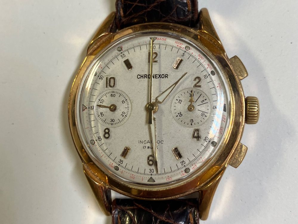 Chronograph Vintage - Cal Venus 188 - REVIDIERT (Gebraucht) in Rütihof ...