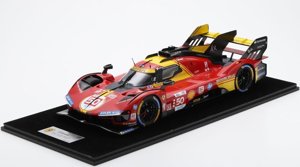 Ferrari 499P #50 Fuoco-Nielsen "Winner Le Mans" 2024 (1:12) (Neu und ...