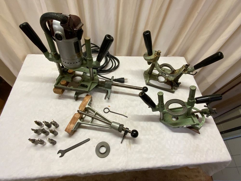 Striffler SF5/2 Oberfräse mit Zubehör und Fräsern Nr. 37 (Gebraucht) in ...