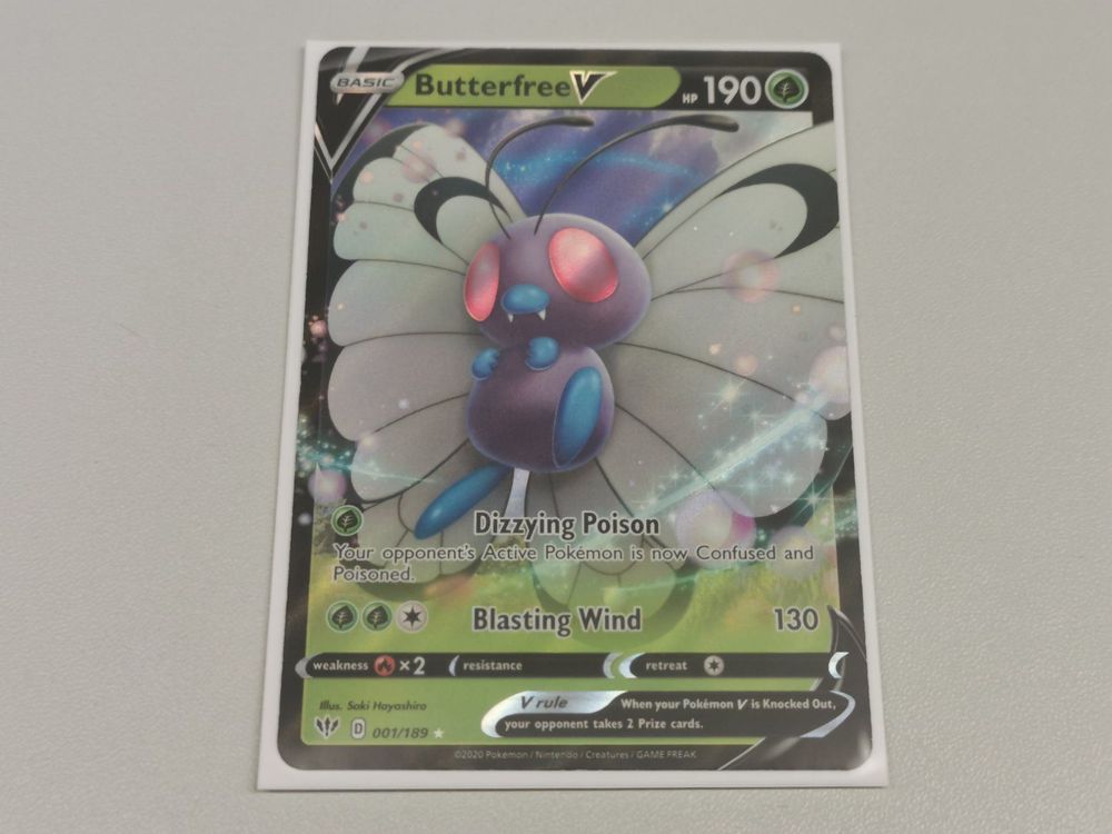 Pokemon Butterfree V (EN) | Kaufen auf Ricardo