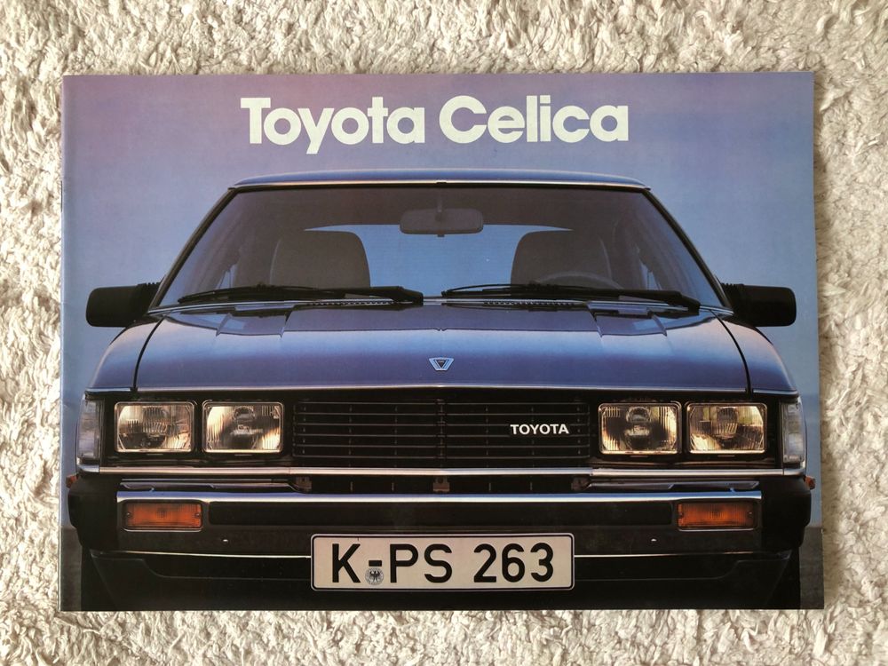 Prospekt Toyota Celica Ta4 Liftback Coupe St Xt Gt 1980 Kaufen