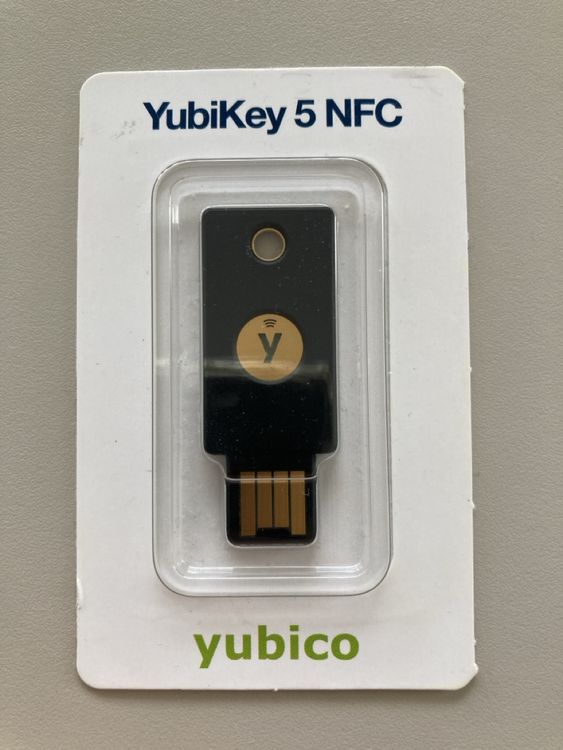 YubiKey 5 NFC USB-A (Neu und originalverpackt) in Zürich für CHF 50 ...