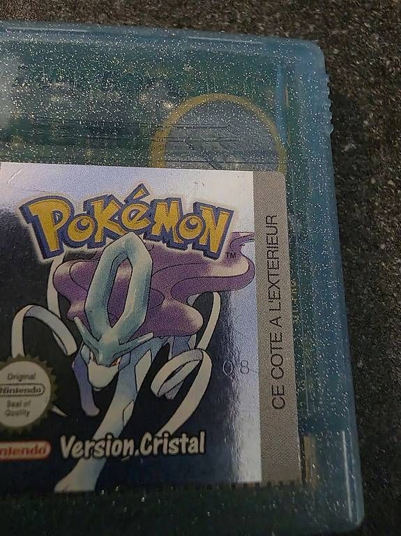 Pokémon version cristal GBC (D'occasion) à Ardon pour CHF 137 – avec ...