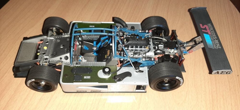 Sauber C9 Mercedes Rolling Chassis Le Mans 1989 Exoto 1:18 (Gebraucht ...