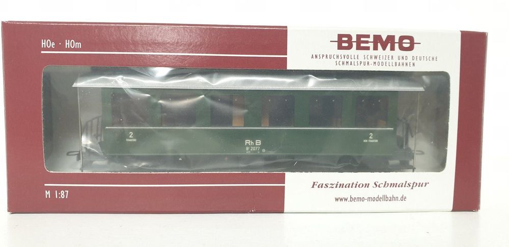 Bemo RhB Zweiachser Personenw. 3231 127 (Neu (gemäss Beschreibung)) in Neuenhof für CHF 49 – mit ...