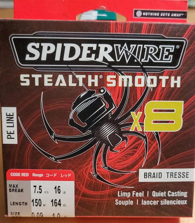 Spider Wire Stealth Smooth (Neu und originalverpackt) in Courgevaux für ...