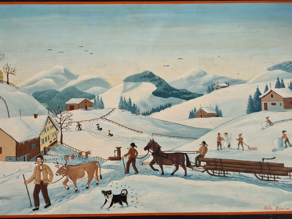 Appenzeller -Malerei Zürcher , RGR. | Kaufen auf Ricardo