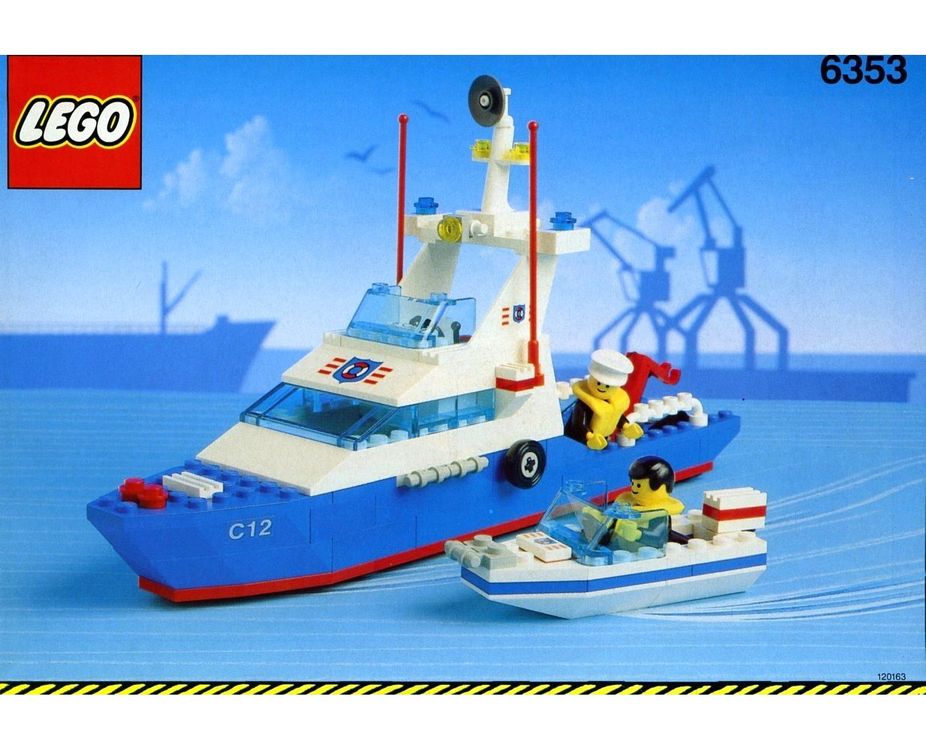 Lego 6353 Küsten-Patrouillenkreuzer / Coastal Cutter (1991) (Gebraucht ...
