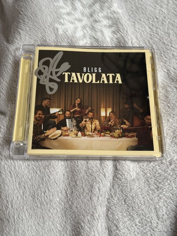 NEU Bligg Tavolata handsigniert Album CD (Neu (gemäss Beschreibung)) in ...