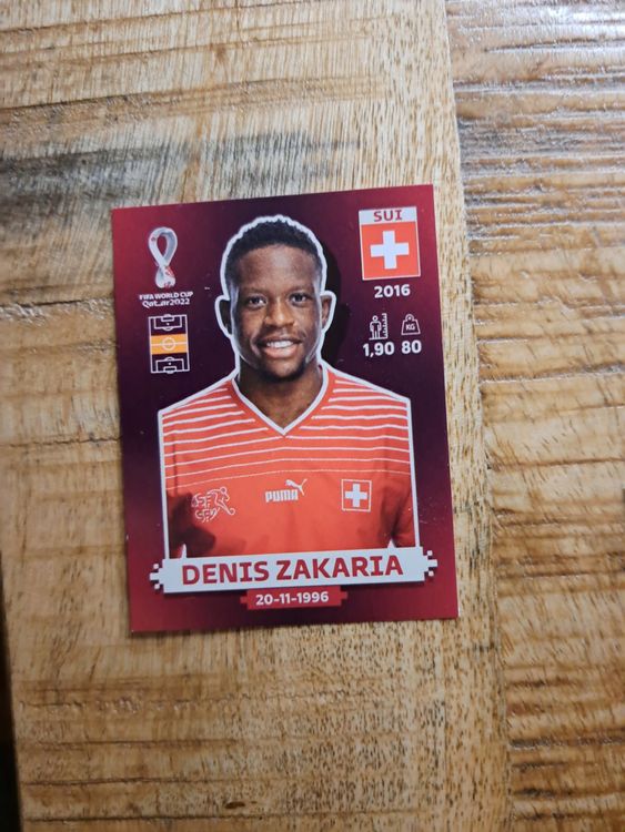 WM 2022 QATAR SUI 15, DENIS ZAKARIA, PANINI | Kaufen auf Ricardo WM 2022 QATAR SUI 15, DENIS ZAKARIA, PANINI | Kaufen auf Ricardo