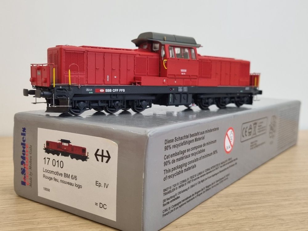 LsModels 17010 SBB Bm 6/6 rot | Kaufen auf Ricardo