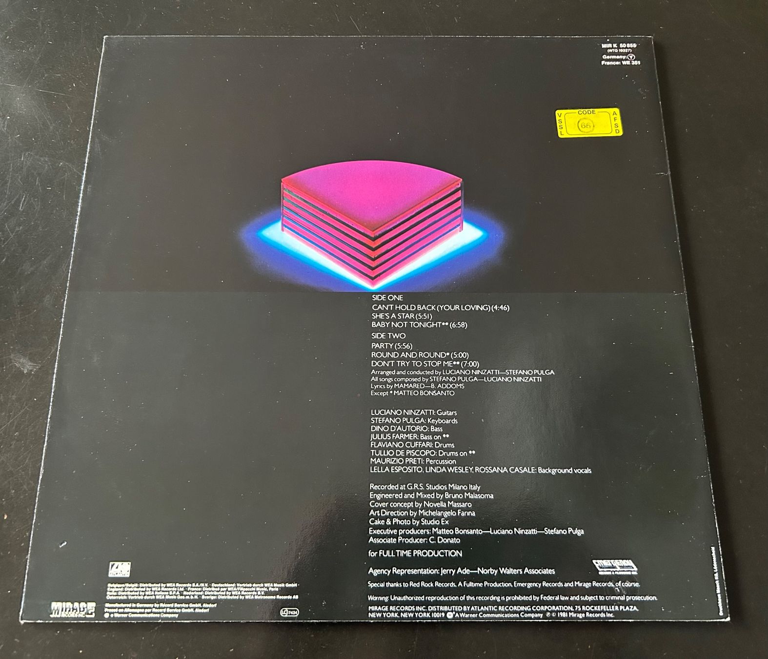 Kano New York Cake Italo Disco Boogie Funk LP 1981 (Gebraucht) in Bern ...