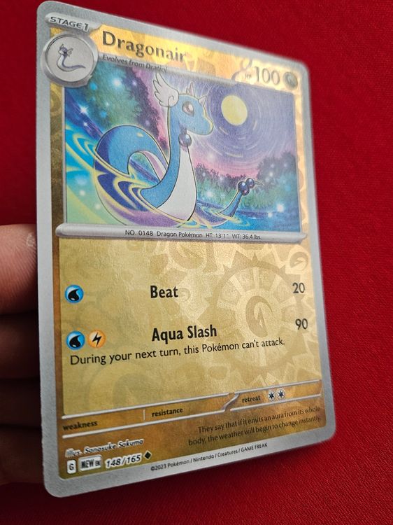 Dragonair Reverse Holo Pokemon 151 EN (MINT) (Gebraucht) in Wettingen ...