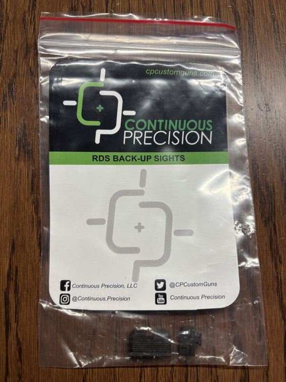 Continuous Precision RDS Back-Up Sights für alle Glock (Neu und originalverpackt) in Stachen für ...