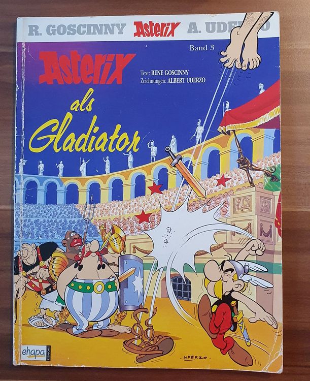 Asterix als Gladiator Band 3 (Nachdruck 2005) | Kaufen auf Ricardo