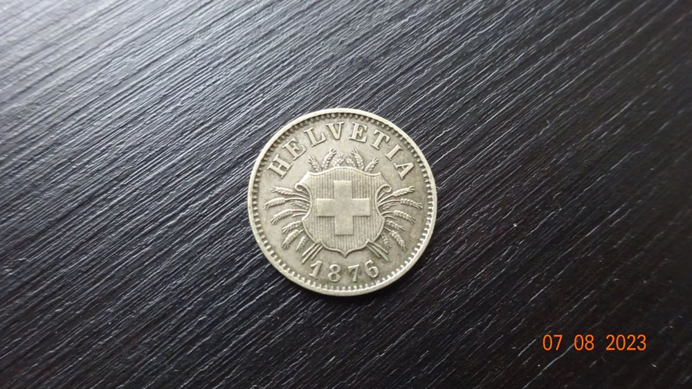 5 Rappen 1876 Vz. (Gebraucht) in bassecourt für CHF 86 – mit Lieferung auf Ricardo kaufen