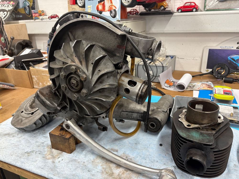 Piaggio Vespa Rally 175 Motor (VRD) (Gebraucht) in Neftenbach für CHF ...