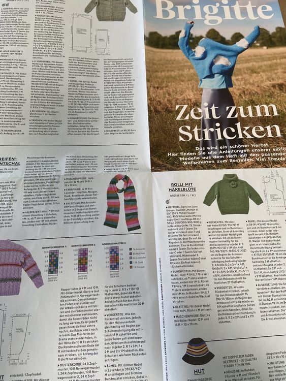 Brigitte Extra 23 Lieblingsstücke zum selber Stricken 🧶 (Neu (gemäss ...