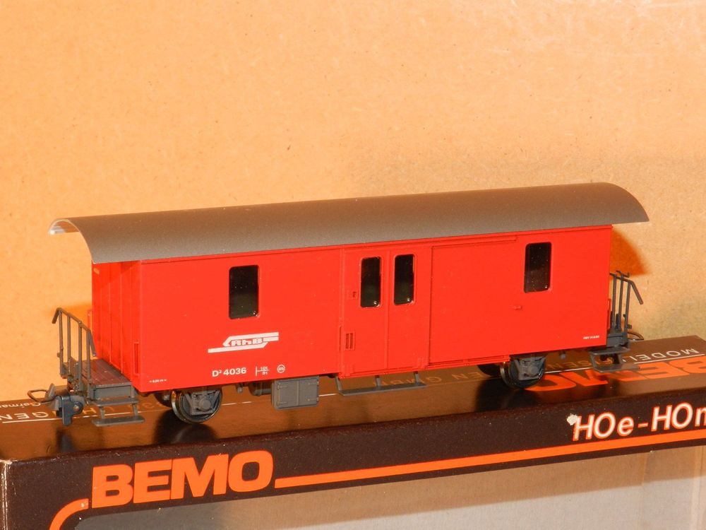 Bemo H0m Gepäckwagen der RhB (Neu und originalverpackt) in Jona für CHF 32 – mit Lieferung auf ...