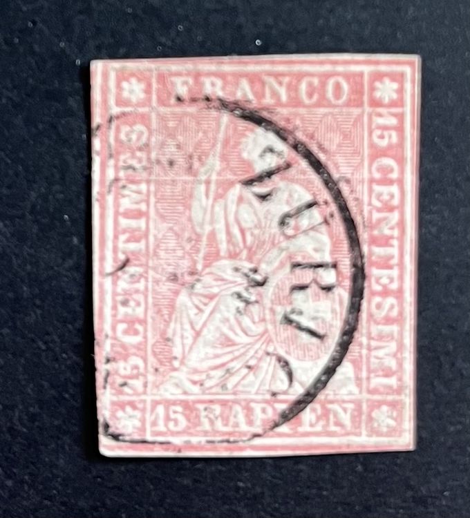 Strubel 24G Oblitéré ZURICH (Gebraucht) in Sottens für CHF 5 – mit Lieferung auf Ricardo kaufen