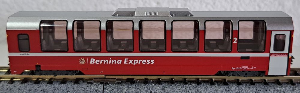 RhB Bernina Express 4er Set Kato Neu Spur N (Neuf avec emballage d ...