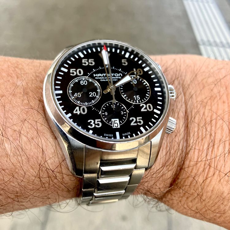 Hamilton Khaki Aviation Pilot Automatik Chrono 42mm | Kaufen auf Ricardo