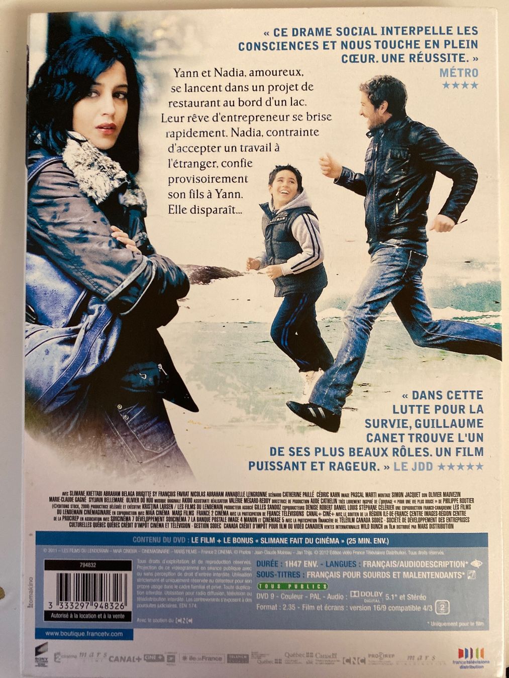 DVD Une vie meilleure - Guillaume Canet/Leïla Bekhti (D'occasion) à Le ...