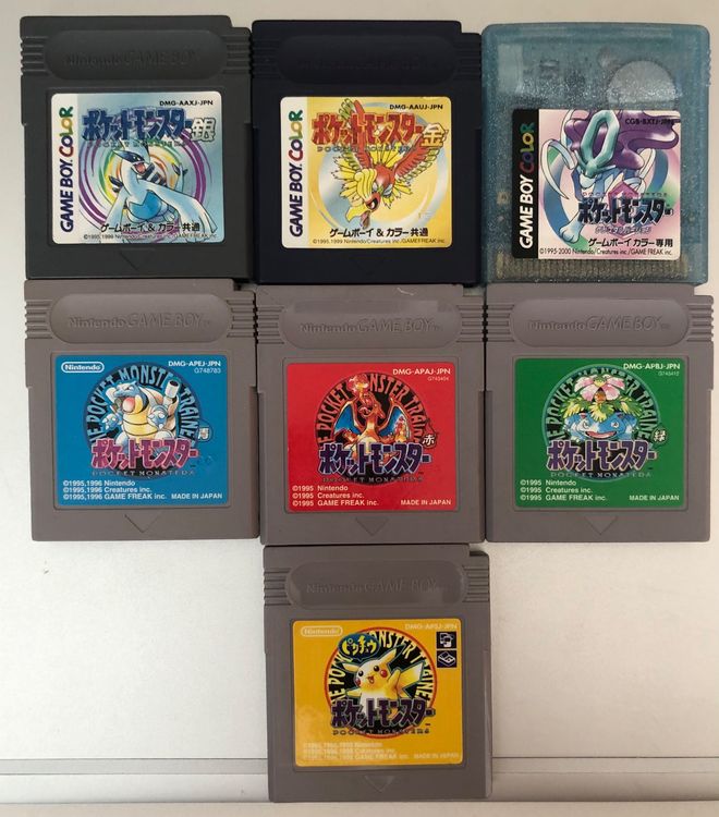 Pokémon Spiele für Nintendo Gameboy (Gebraucht) in für CHF 100 – mit ...