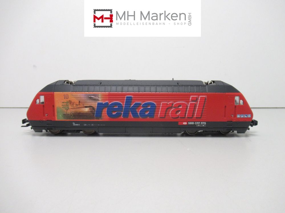Roco 43970RK E-Lok Re 460 Reka Rail SBB CFF FFS Analog AC H0 (Gebraucht ...