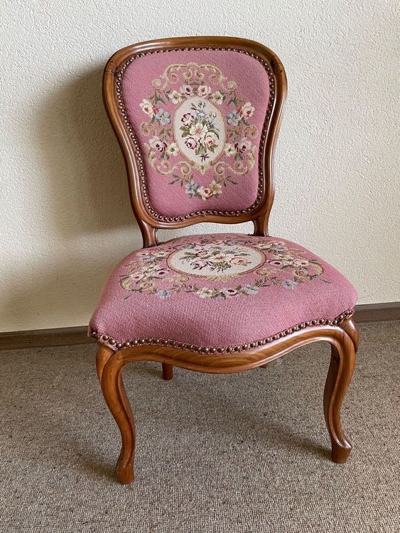 Gobelin Stuhl Louis Philippe | Kaufen auf Ricardo